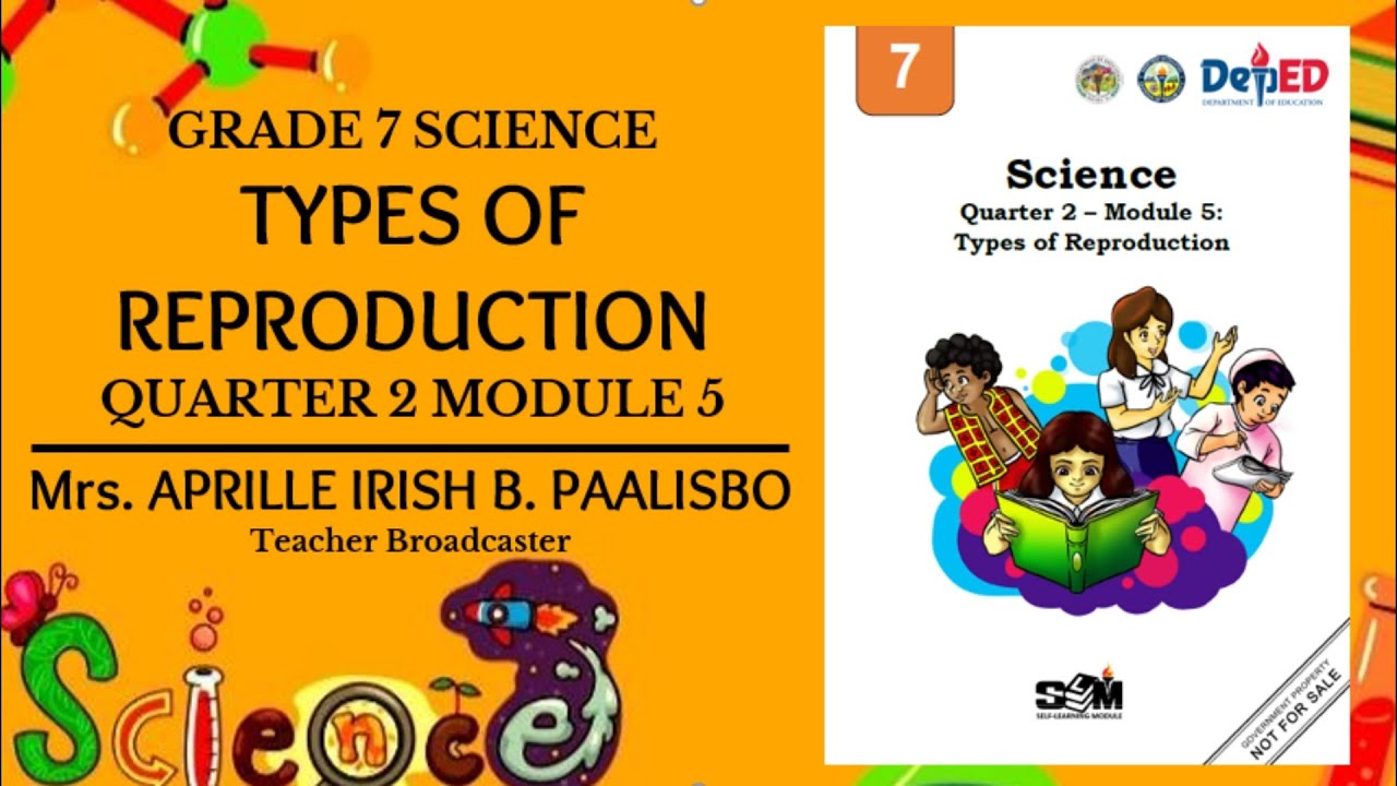 SCIENCE 7 (Quarter 2 Module 5) - Types of Reproduction - YouTube