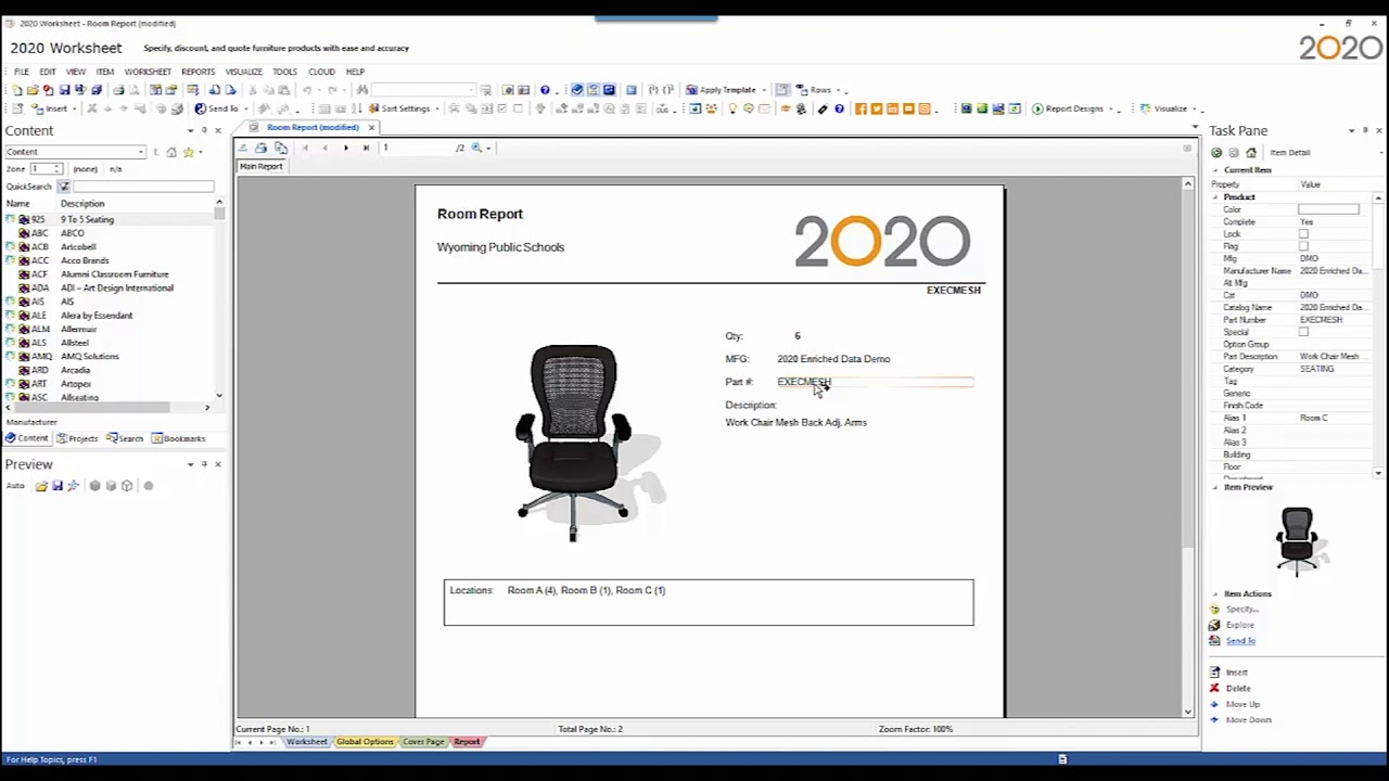 2020 Worksheet Tip: The new Room Report - YouTube