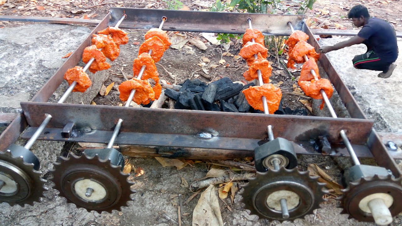 CHICKEN TIKKA MACHINE making at home | Easy Steps | Food Adventures ...