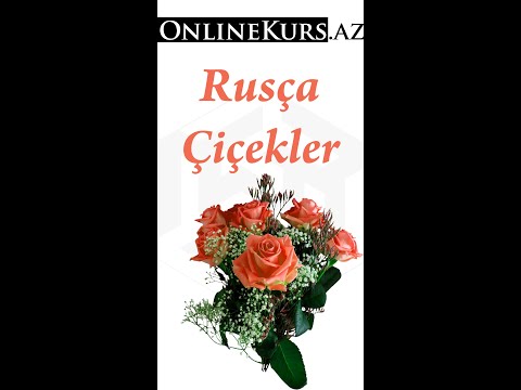 Rusça çiçekler
