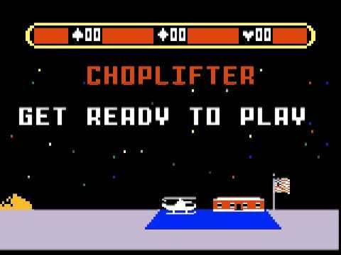 Choplifter for the Intellivision - YouTube