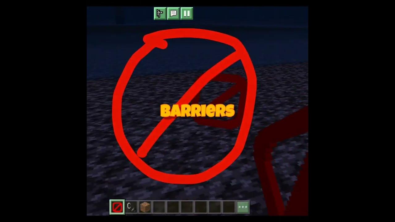How to get the minecraft barrier block - YouTube