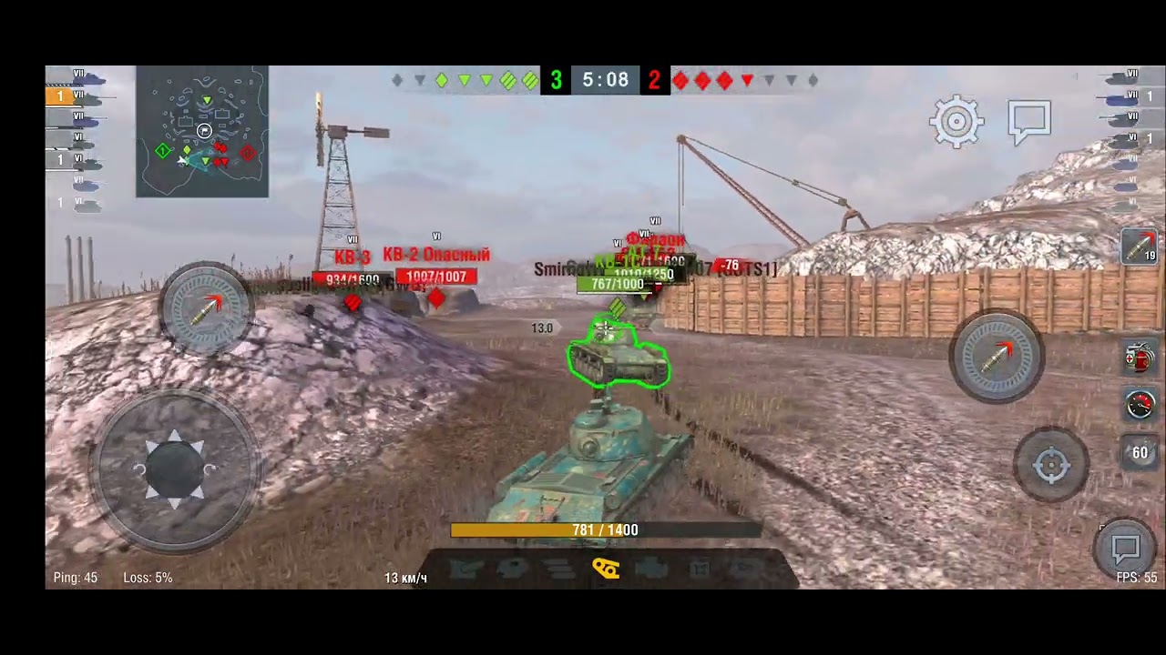 Tanks Blitz играем на is2 - YouTube