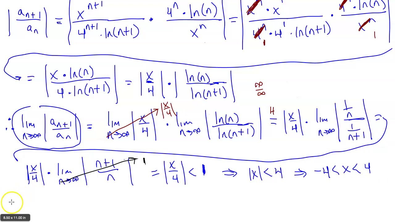 The Power Series (Part 2) - Find ROC and IOC of a Power Seri - YouTube