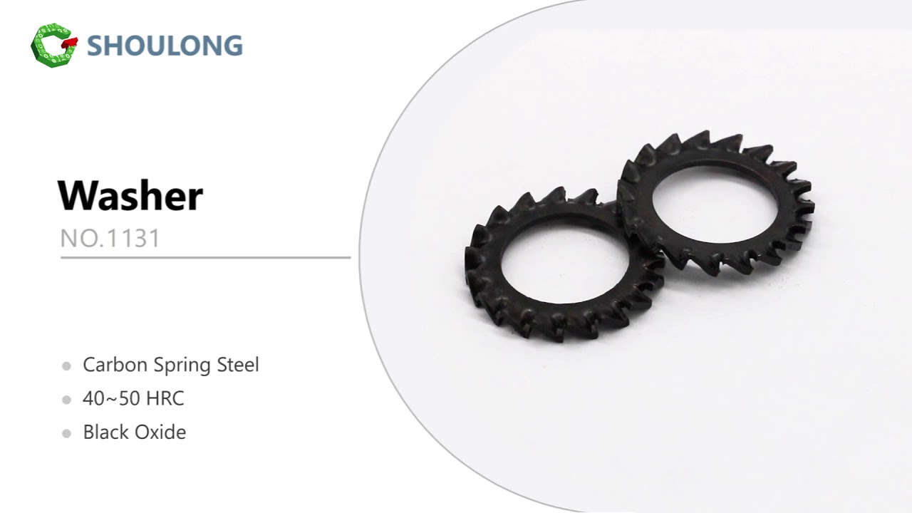 1131-EOW JIS Metric Overlap Toothed Lock External Washers｜SHOU LONG ...