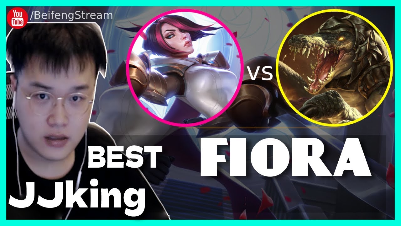 🔴 JJking Fiora vs Renekton (Best Fiora OTP) - JJking Fiora Guide - YouTube