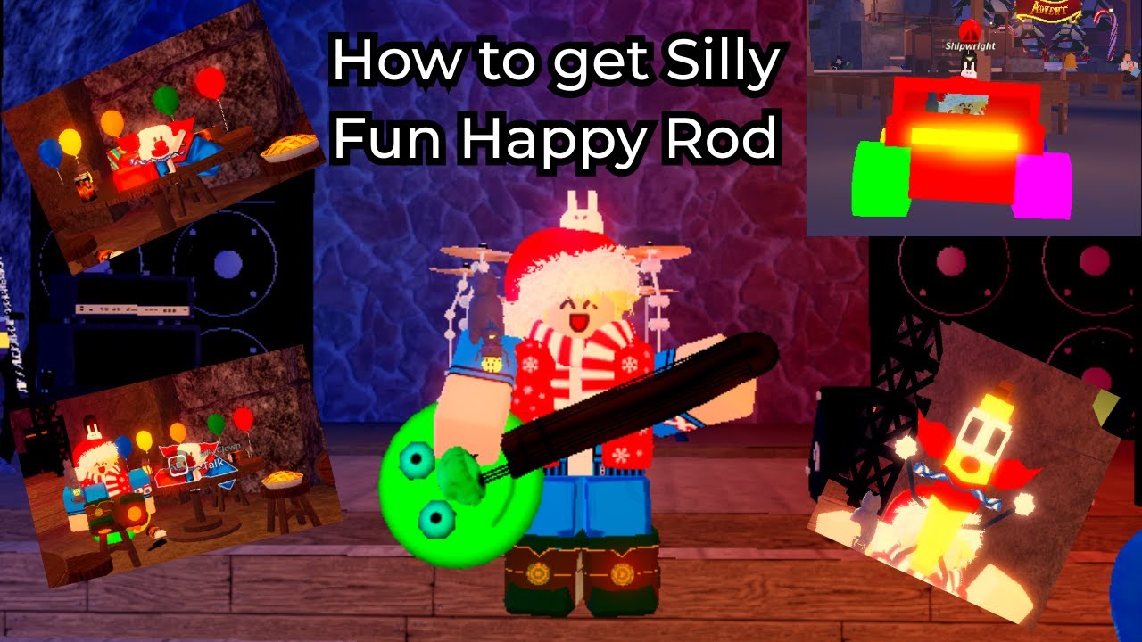 How to get Silly Fun Happy Rod and all 20 Ballons! - YouTube