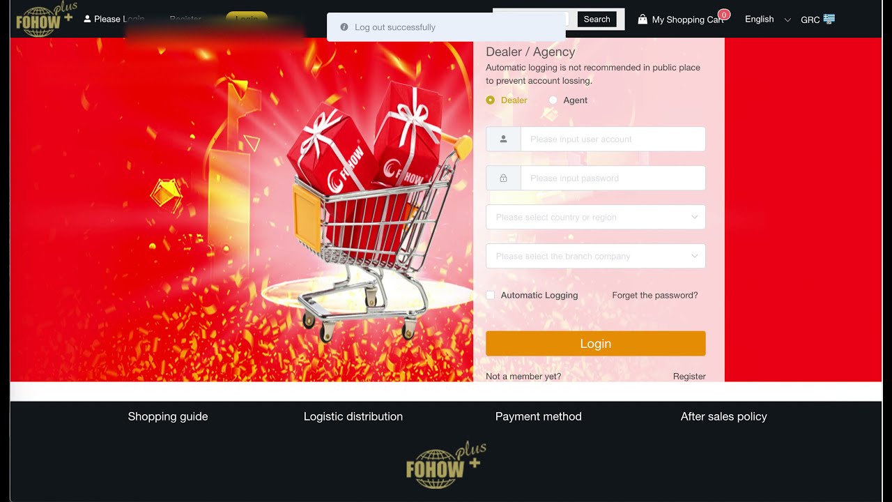 How to order products online (fohow.plus) - YouTube
