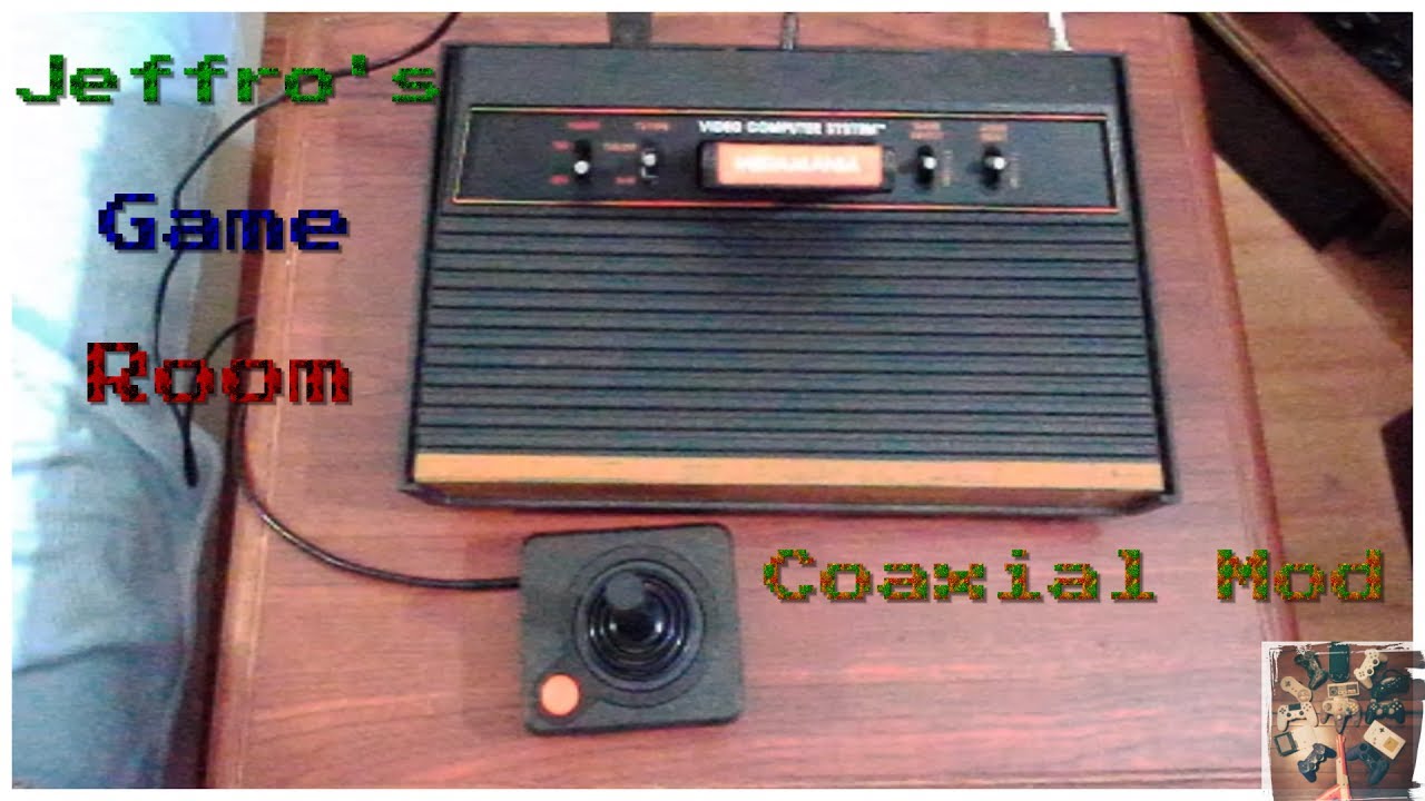 Atari 2600 Coaxial Mod - YouTube
