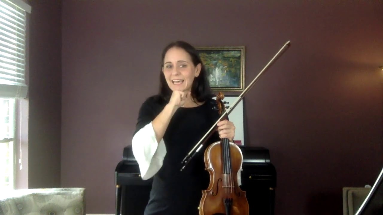 Beginning Orchestra Class video #57 violin and viola - YouTube