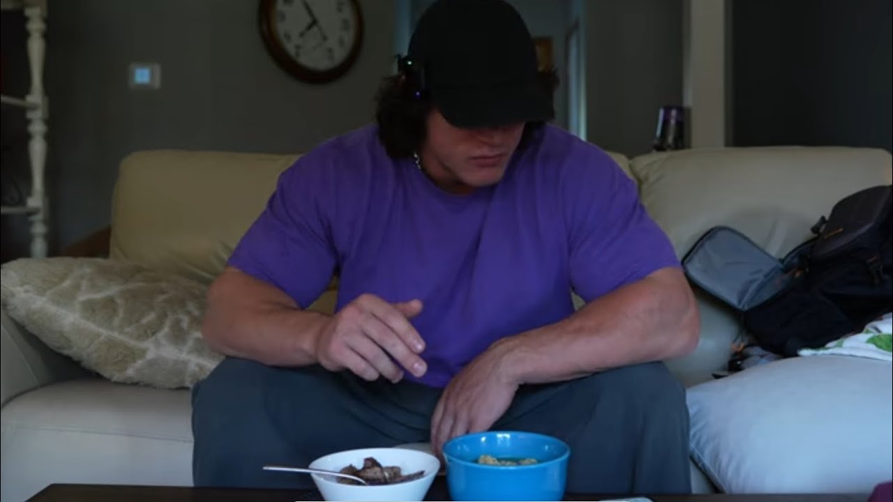 Spring Cut Day 68 - Full Day of Eating and Back Day - YouTube