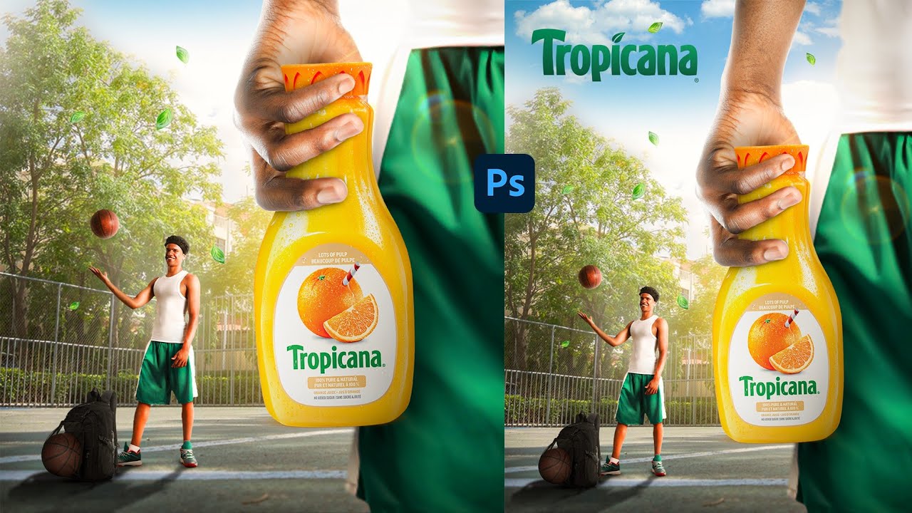 Tropicana juice creative poster 🍊😍 - YouTube