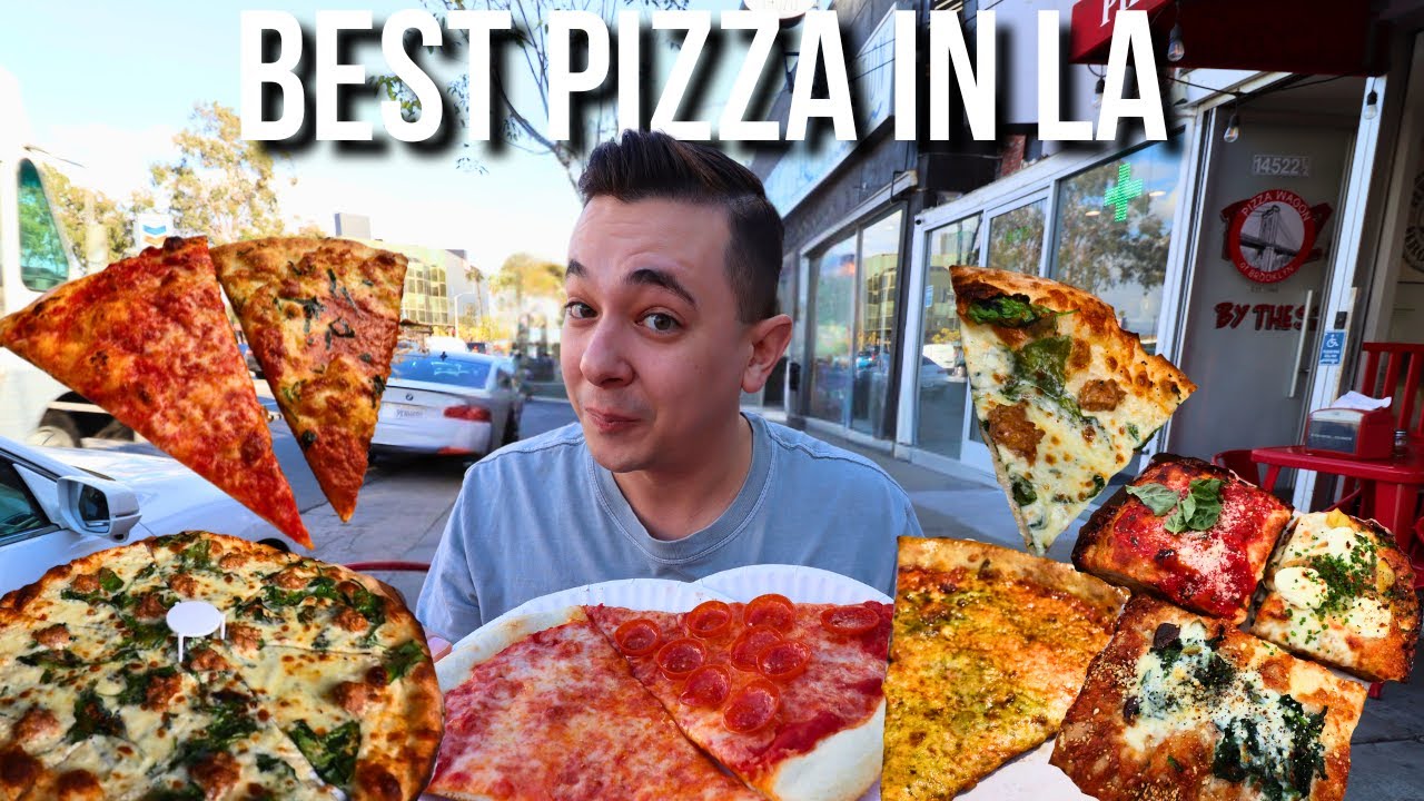 Trying The Best (And CHEAP!) Pizza Spots in LOS ANGELES! LA Food Tour ...
