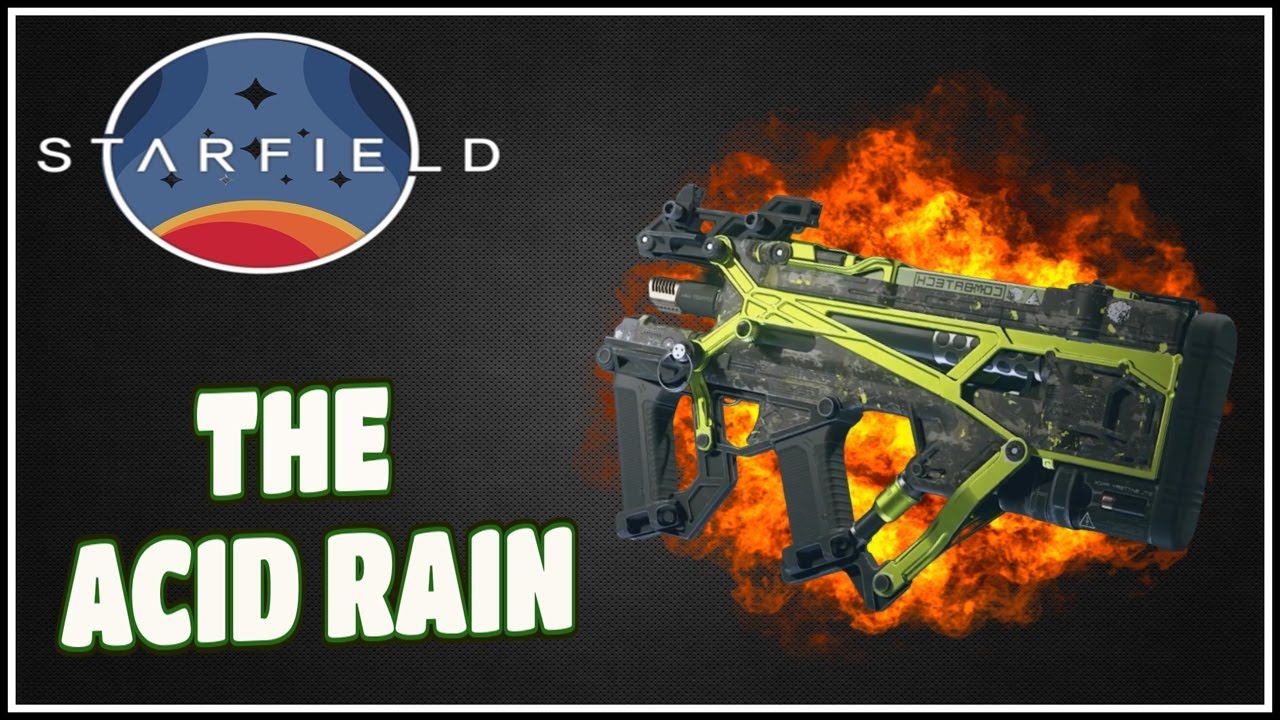How To Get Acid Rain (Unique Rifle) - Starfield - YouTube