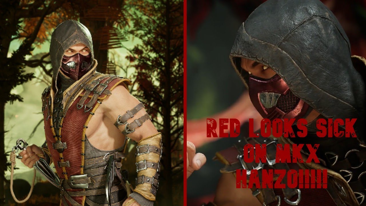 RED LOOKS SICK ON MKX HANZO!!!!/Mortal Kombat 1 #54 - YouTube