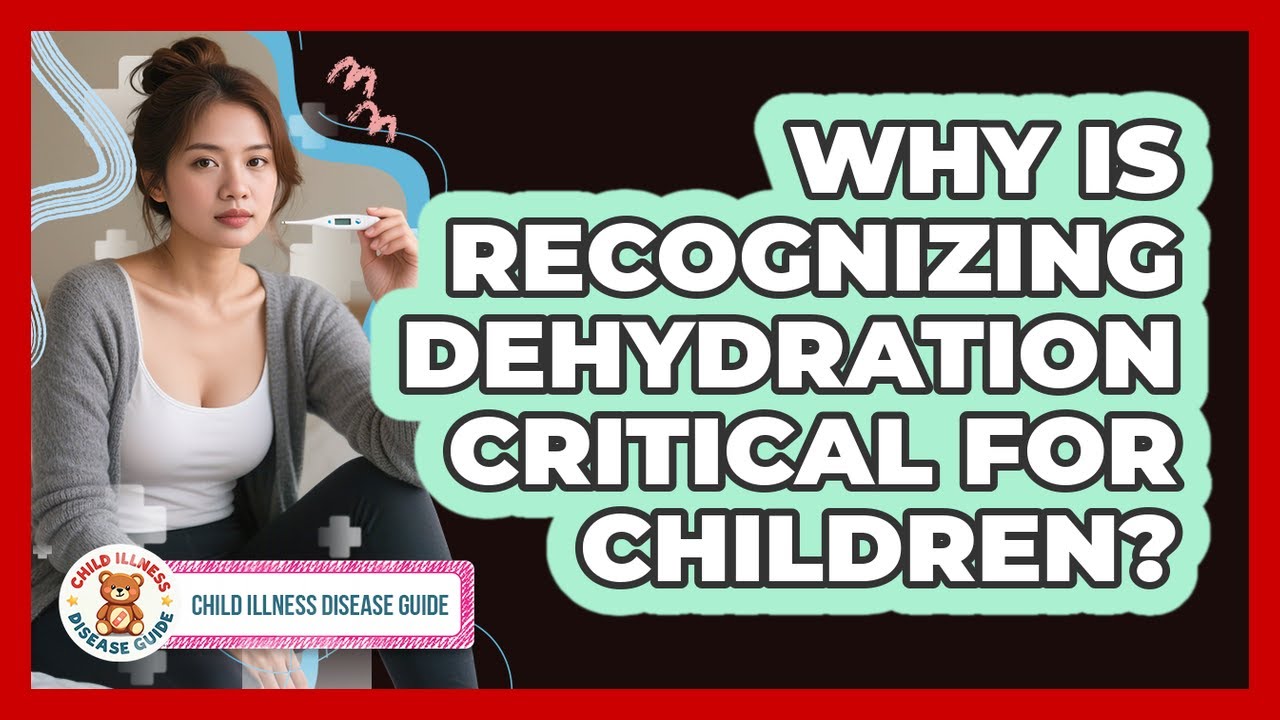 Why Is Recognizing Dehydration Critical For Children? - Child Illness ...