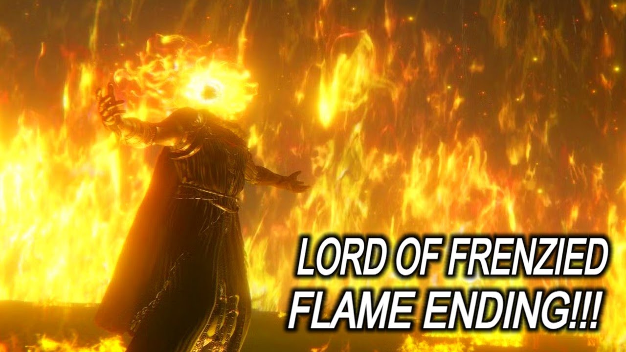 Lord Of Frenzied Flame Ending (Elden Ring!!!) - YouTube