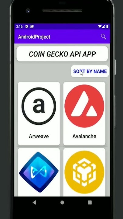 Coin Gecko Api App using Clean Architecture -MVVM Retrofit Dagger Kotlin Android Studio Part 1 ...