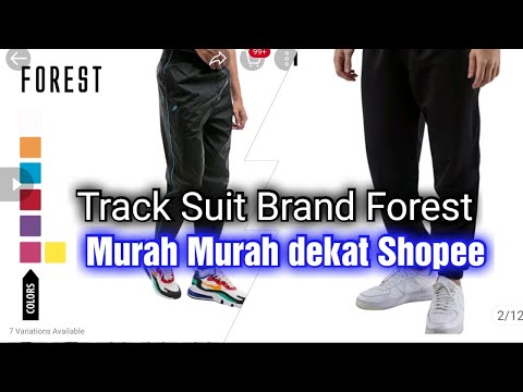 Forest Tracksuit Men | Forest Taffeta Piping Tracksuit Men | Murah-Murah Dekat Shopee