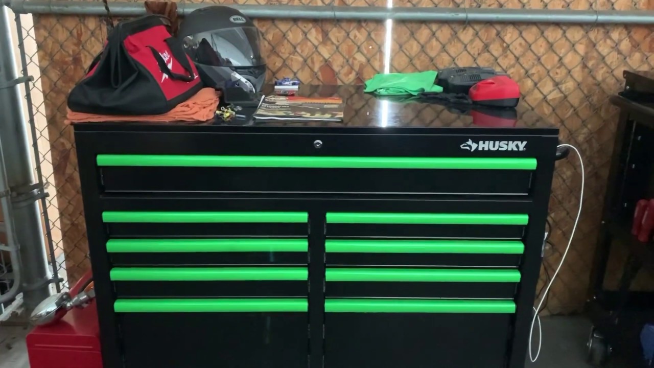 HUSKY TOOL BOX TOUR FROM A DIESEL APPRENTICE! - YouTube