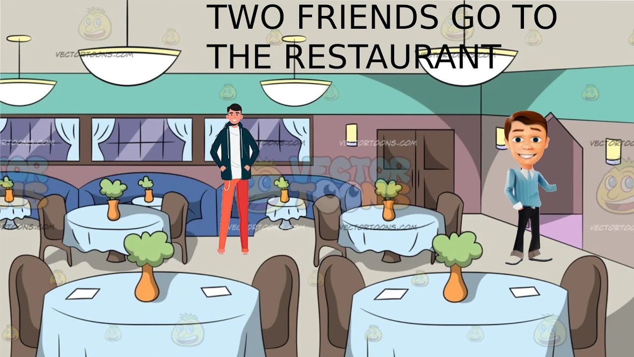 Animation Talkies: John and Gabriel go to restaurant (episode 1) - YouTube