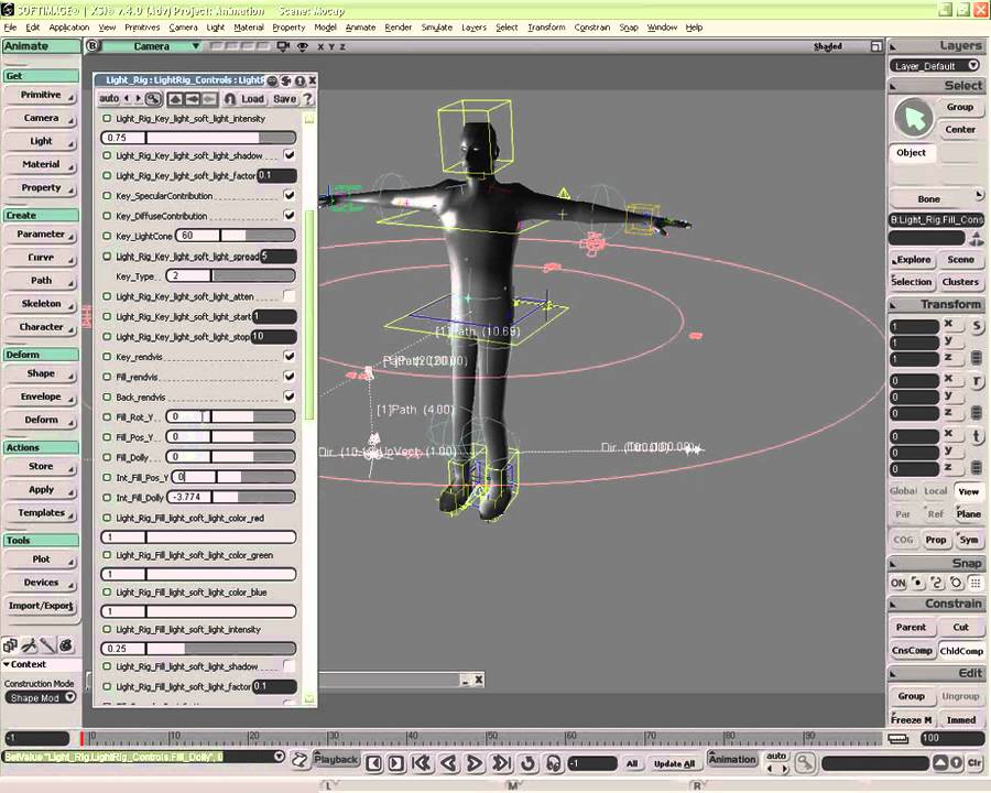 Animation: Constraints example - YouTube