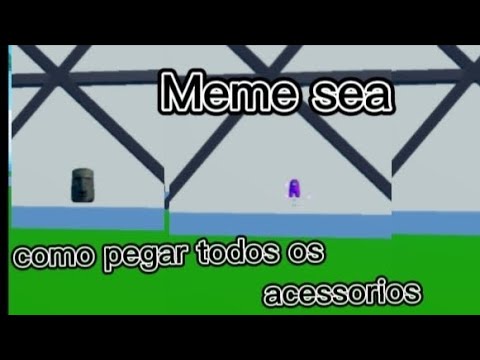 Meme Sea como pegar todos os acessórios - YouTube