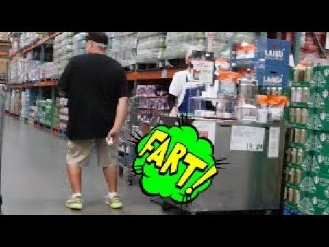 Funny Wet Fart Prank on Costco Food Samples | The Sharter Pro Toy
