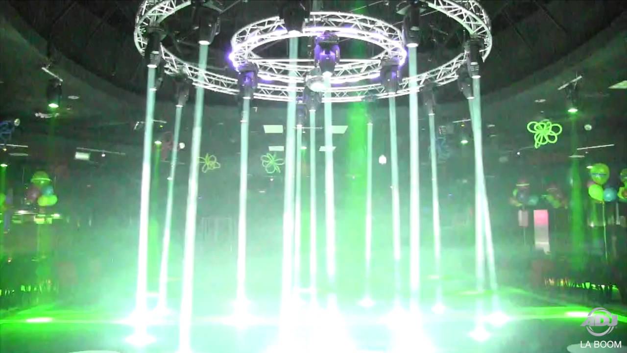 ADJ Installation: LA Boom Nightclub - YouTube