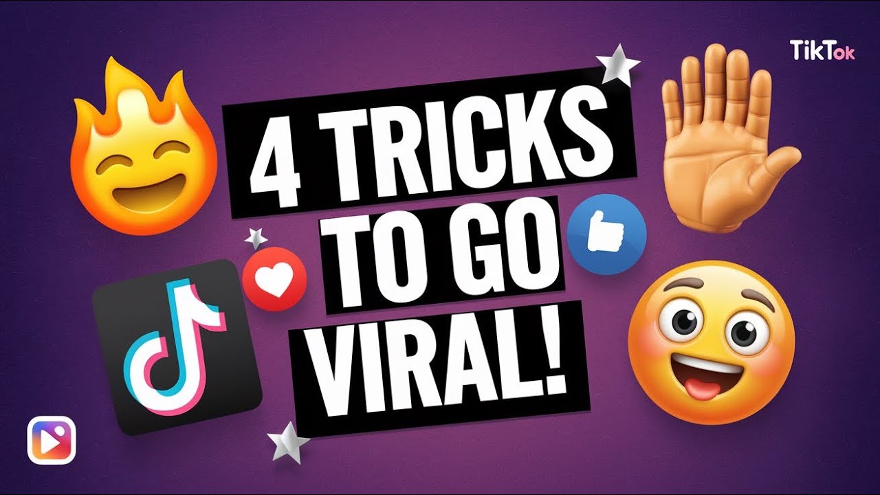 Tiktok 4 tricks To Go Viral _ Views problem solve _ just 1 click ...