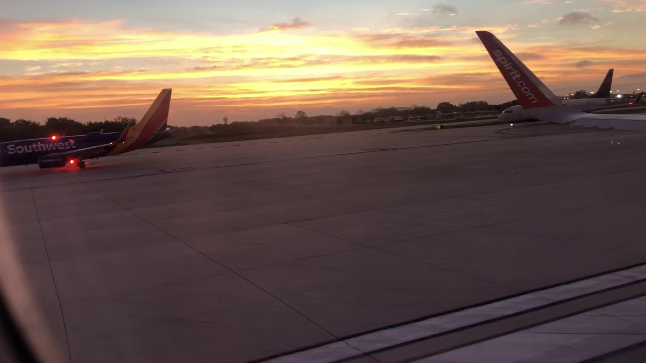 Spirit Airlines A320NEO Takeoff from Tampa - YouTube