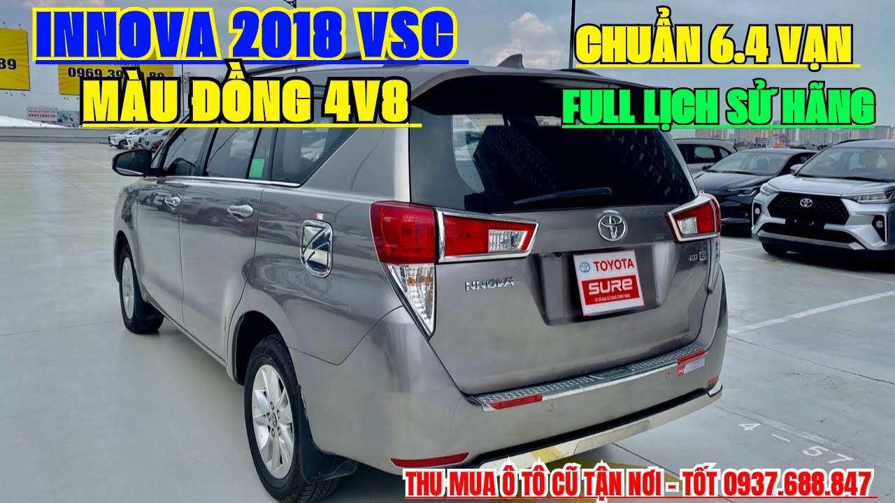 Bán Toyota Innova 2018 giá rẻ, chuẩn 64000 km, full lịch sử tại Toyota ...
