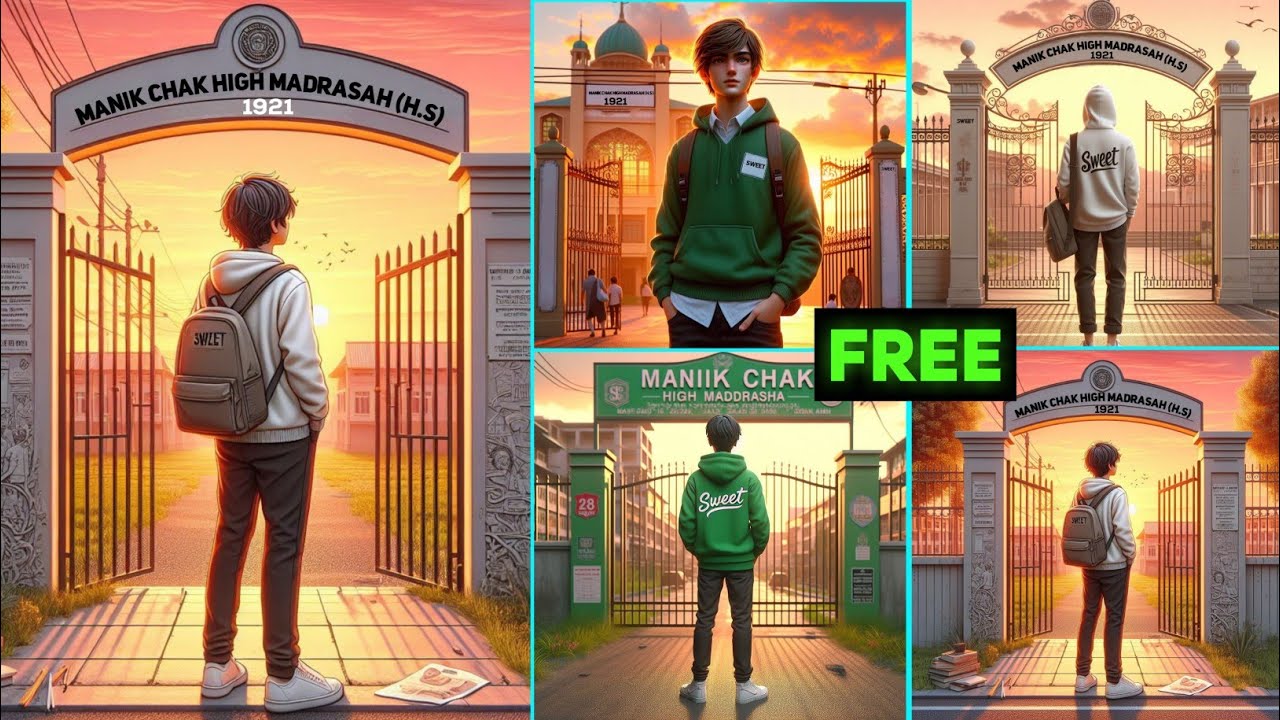 School Photo Editing in Ai | Trending Instagram School Photo Editing ...