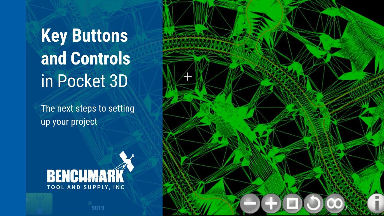 Key Buttons & Controls in Pocket 3D / Benchmark Tool & Supply - YouTube