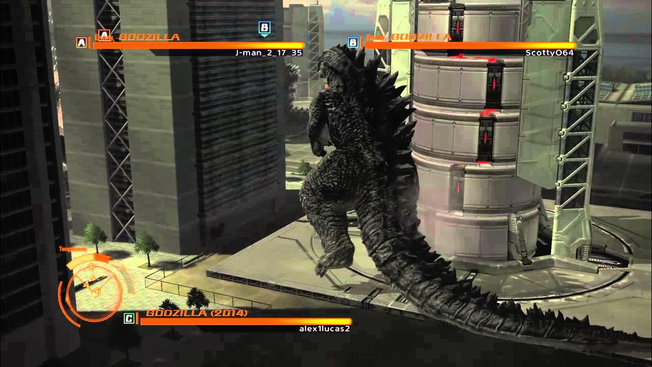 Godzilla Ps4: Godzilla 2014 vs Godzilla (Spiral Breath) vs Godzilla - YouTube