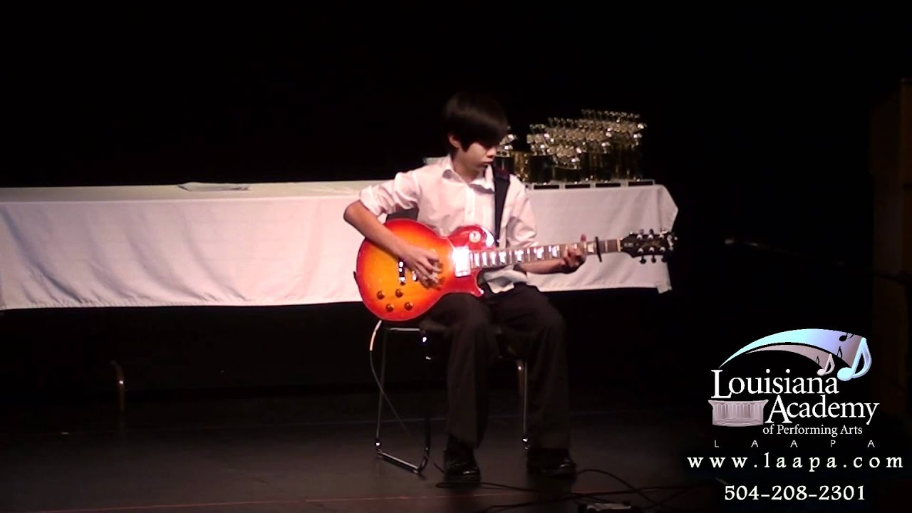 Covington, LA Guitar Lessons - Matthew Fuentes, guitar student - YouTube