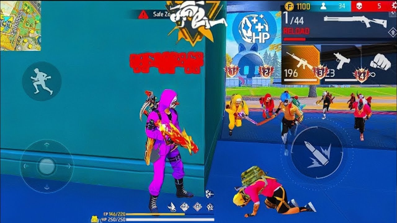 21 kills💪AK47+UMP 99% Headshot Rate ⚡| Solo Vs Squad Full Gameplay ...