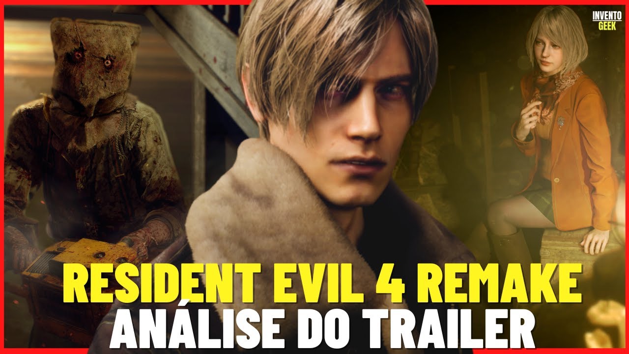RESIDENT EVIL 4 REMAKE: TRAILER ANÁLISE! - YouTube