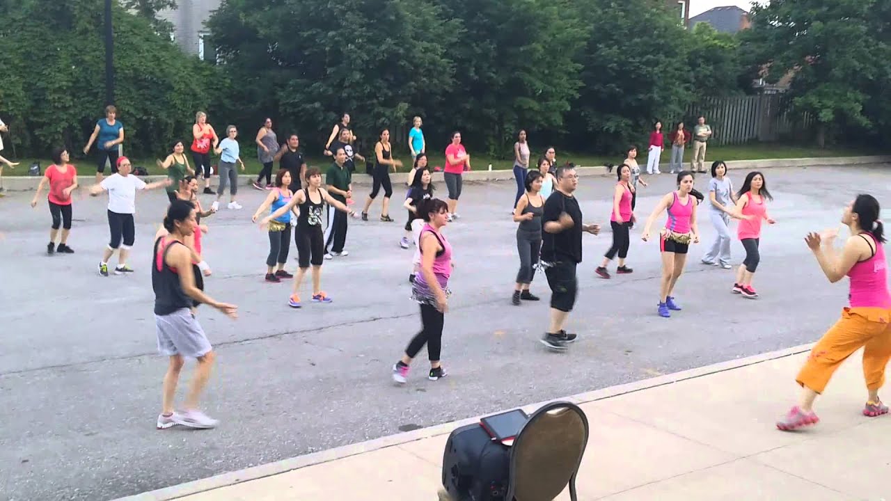 Outdoor Zumba Class