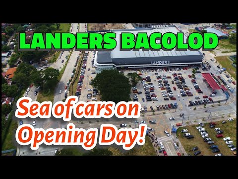 Landers Superstore Bacolod Opening Day Aerial Views (August 10, 2023 ...