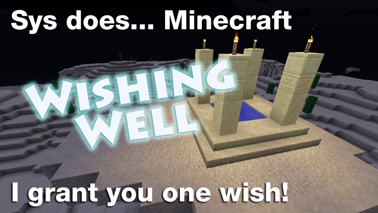Minecraft: Wishing Well - YouTube