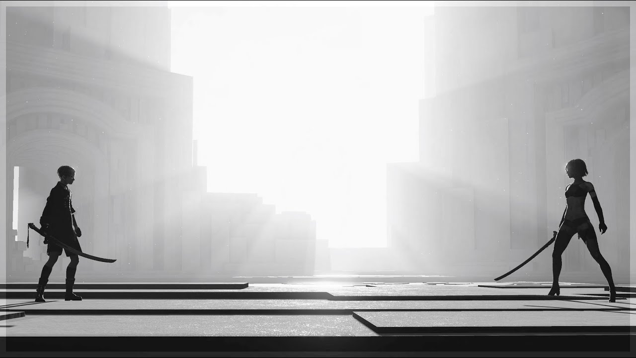 A2 contro 9S e 9S vs A2 - NieR: Automata ita - 4K. - YouTube