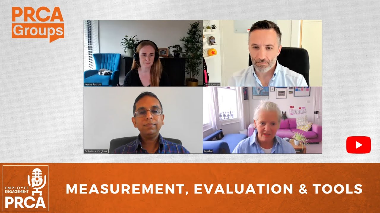 PRCA Employee Engagement Group: Measurement, Evaluation & Tools - YouTube