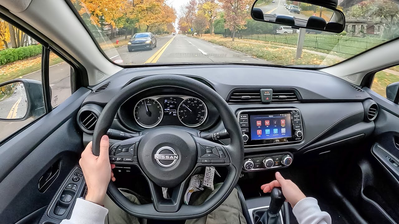 2024 Nissan Versa 5-Speed Manual - Cheapest Car in The USA Morning ...