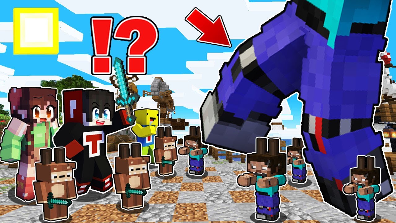 TankDemic LABUBU ARMY VS GIANT HEROBRINE LABUBU APOCALYPSE In Minecraft ...