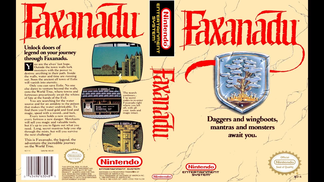 Faxanadu NES Longplay - YouTube