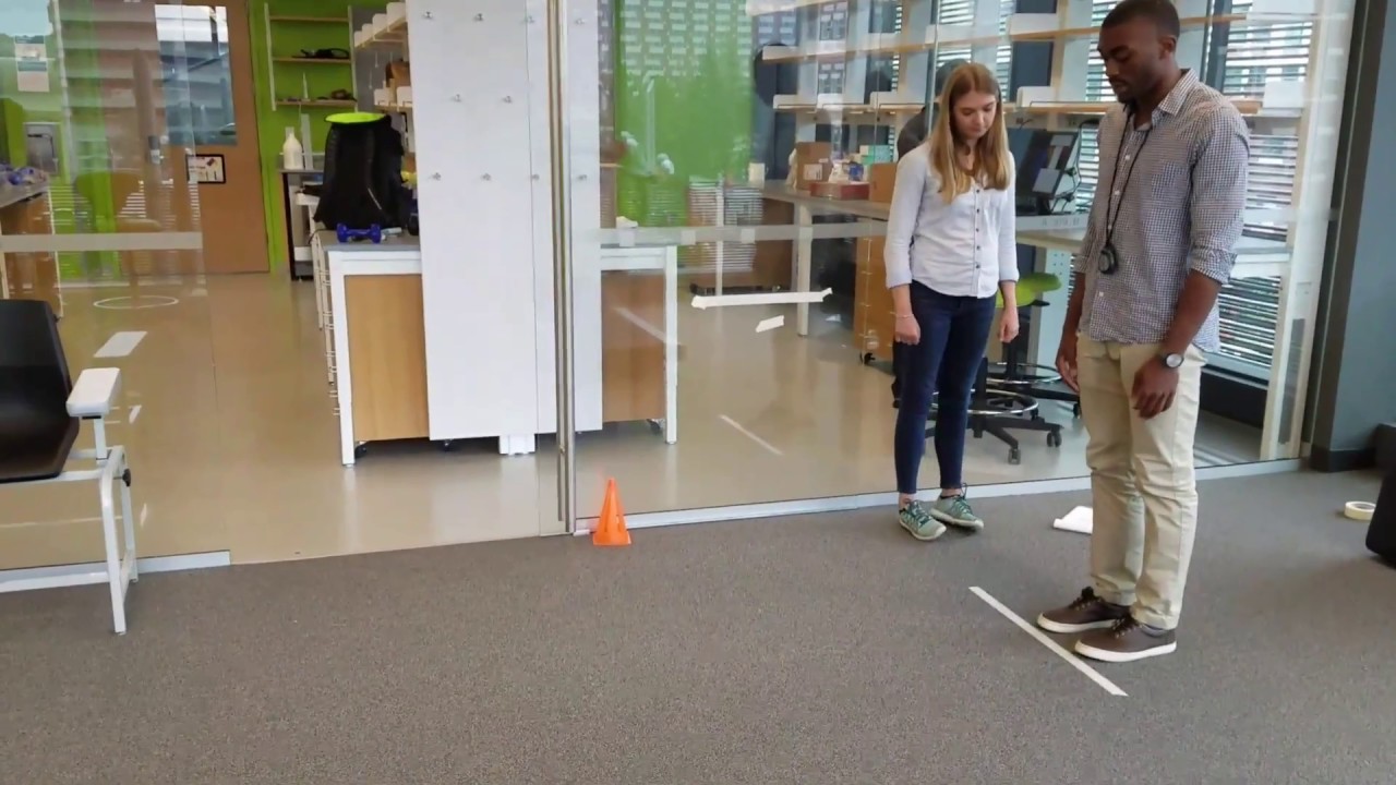 Northeastern University SPPB Gait Speed Assessment Section - YouTube