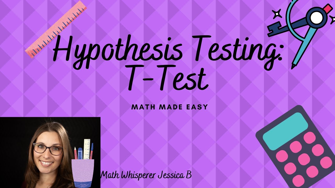 How To Do A T Test Hypothesis Testing Sigma Unknown YouTube how-to-do-a-t-test-hypothesis-testing-sigma-unknown-youtube