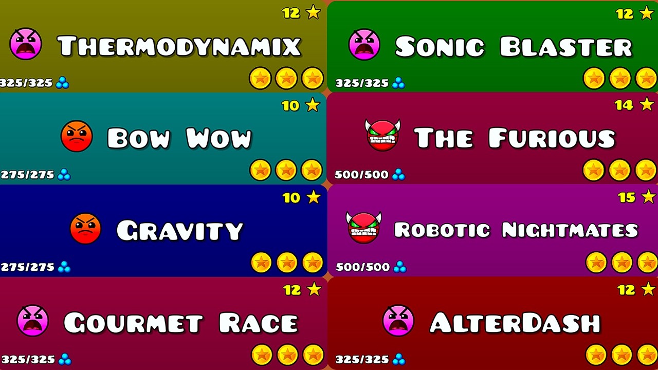 If Geometry Dash had Alternative Levels - YouTube