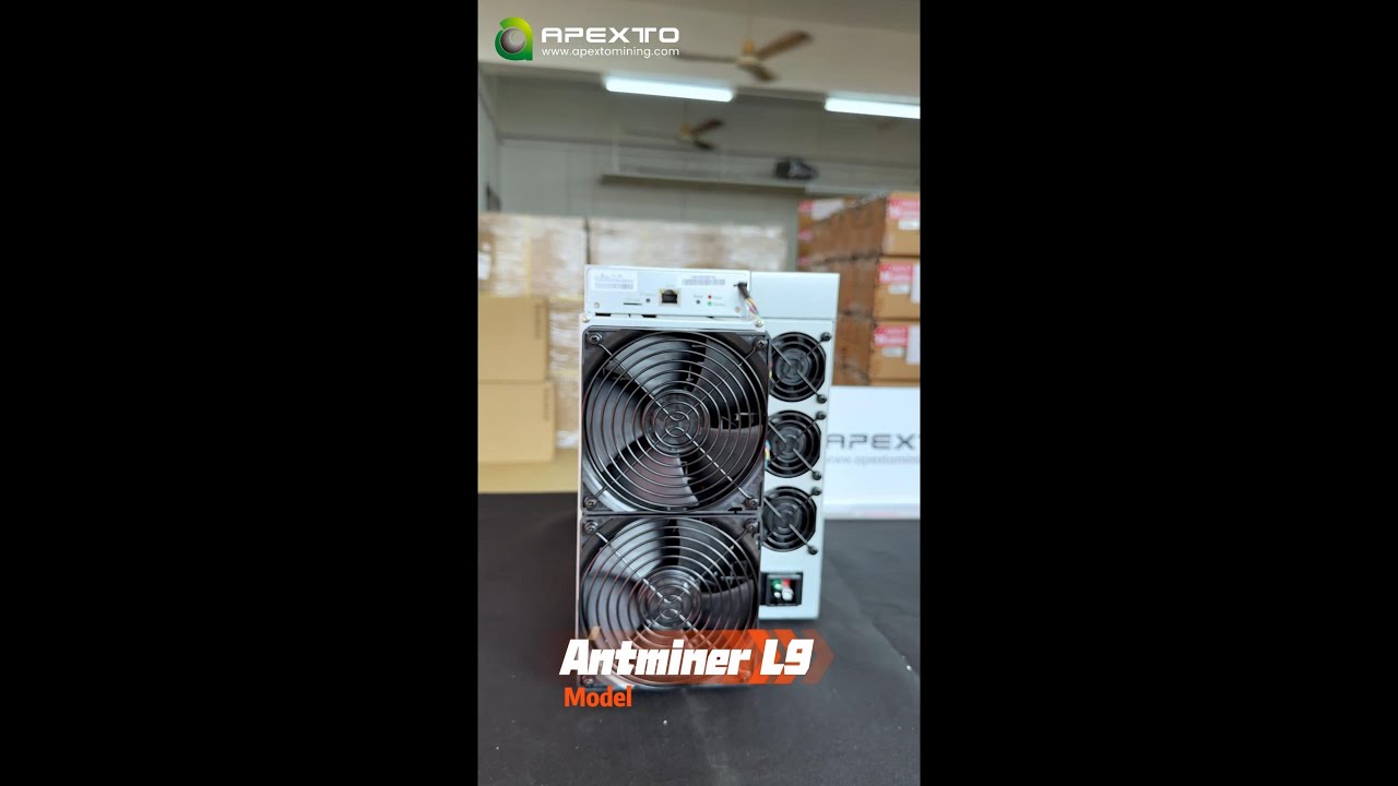 Antminer L9 Best Profitable Scrypt Miner | Dogecoin & Litecoin & Bells ...